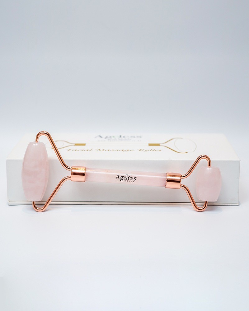 SENSUAL ROSE QUARTZ ROLLER - Ageless Belle®